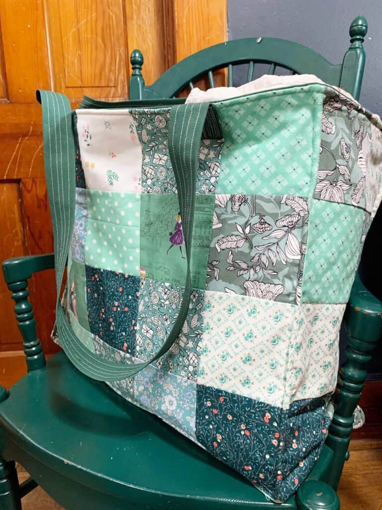 The Woolly Petals Project Tote- Sewing Tutorial – Clover Needlecraft