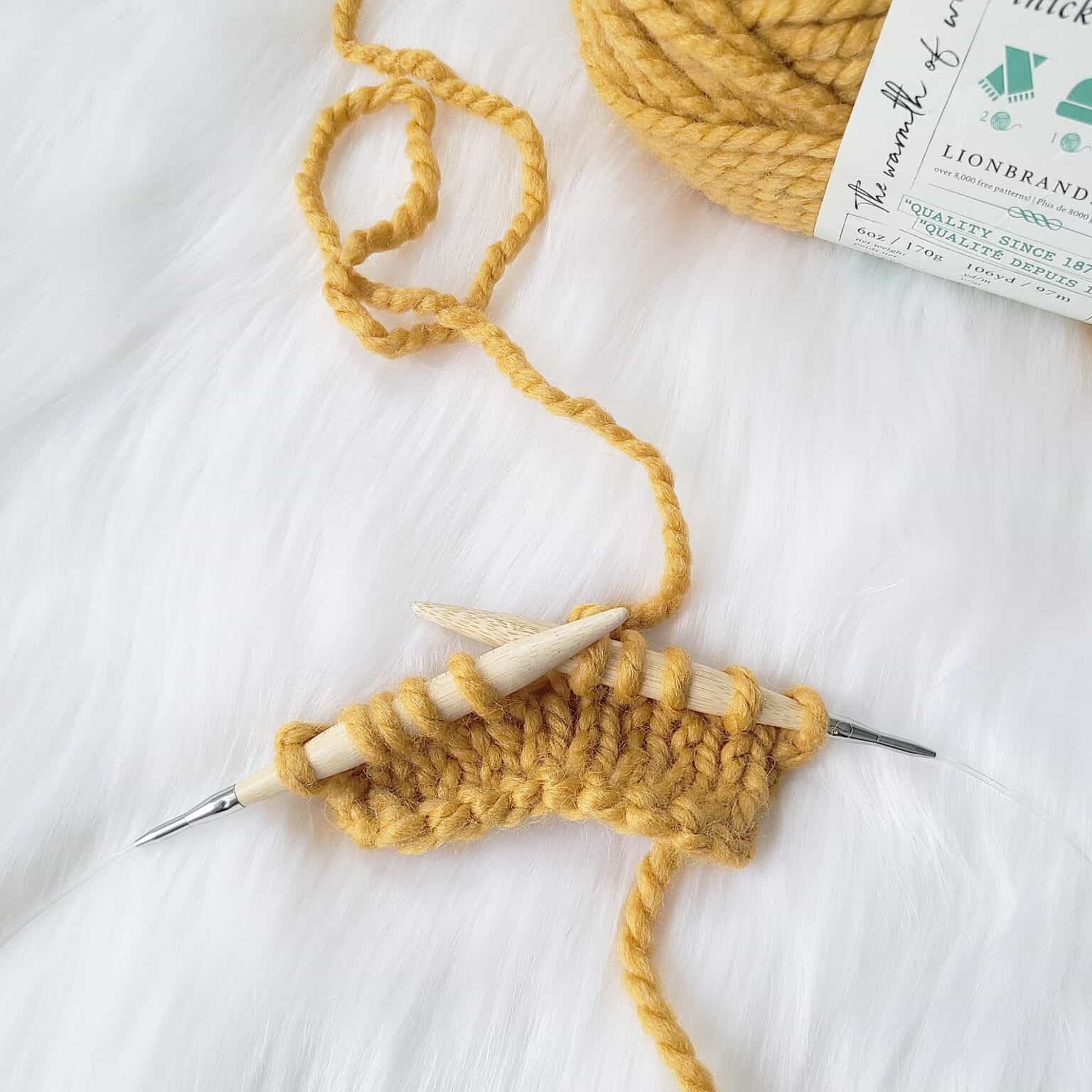 Beginner Knitting – Casting On, Knit, and Purl Stitches – Clover ...