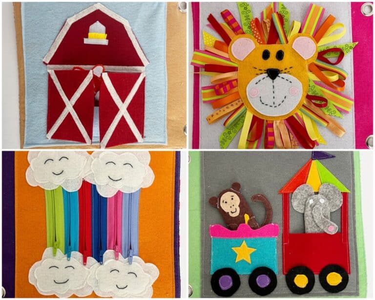 Making A Quiet Book {Part Three} – Sewing Tutorial – Clover Needlecraft