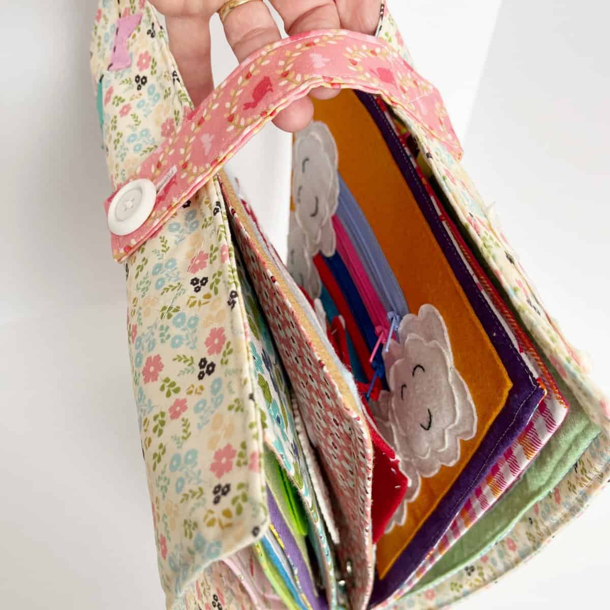 Making A Quiet Book {Part Three} – Sewing Tutorial – Clover Needlecraft