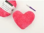 Giant Hearts- Crochet Pattern – Clover Needlecraft