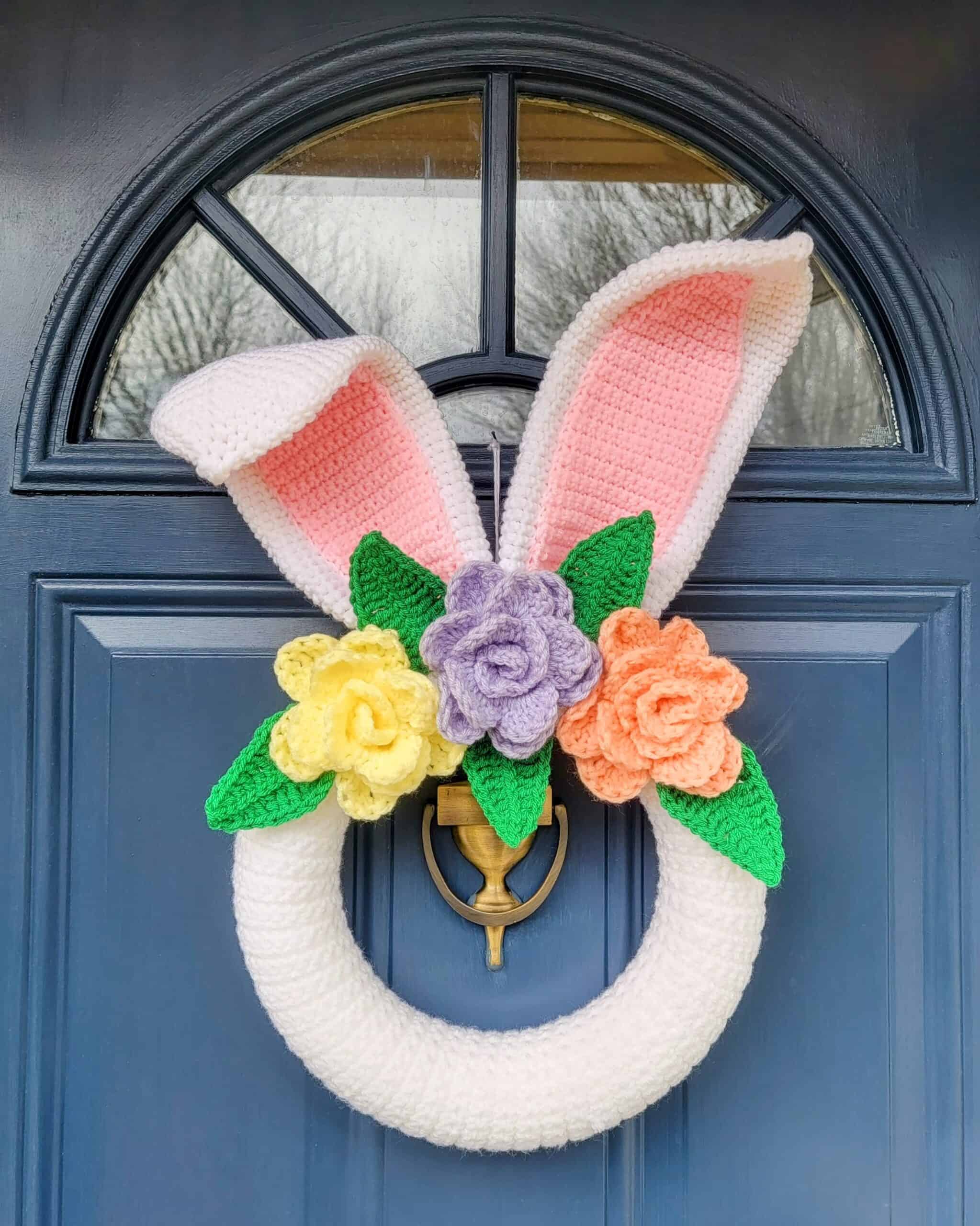 Bunny Wreath-Crochet Pattern – Clover Needlecraft