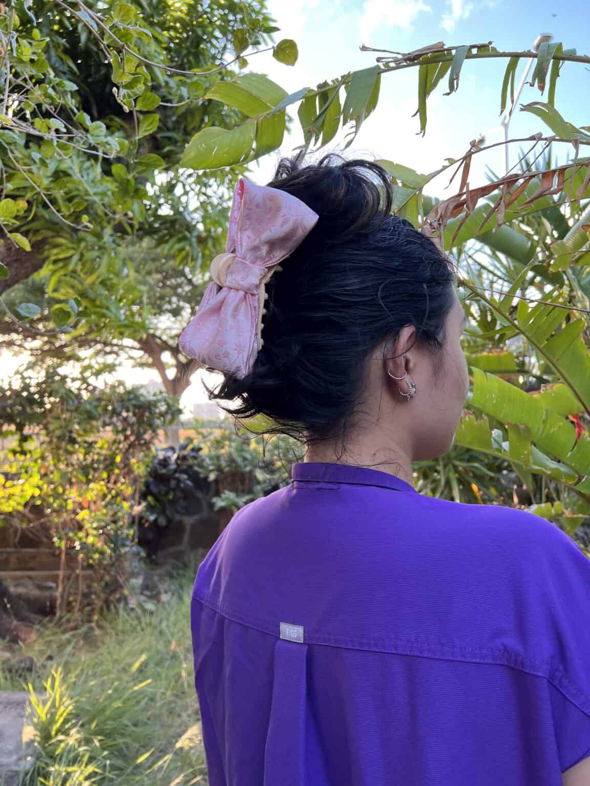 The PERFECT Ballerina Bow + Claw Clip Combo – Clover Needlecraft