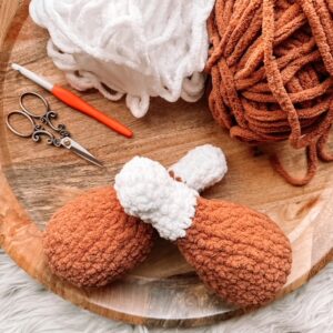 Thanksgiving Turkey Leg! (crochet) – Clover Needlecraft