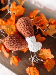 Thanksgiving Turkey Leg! (crochet) – Clover Needlecraft