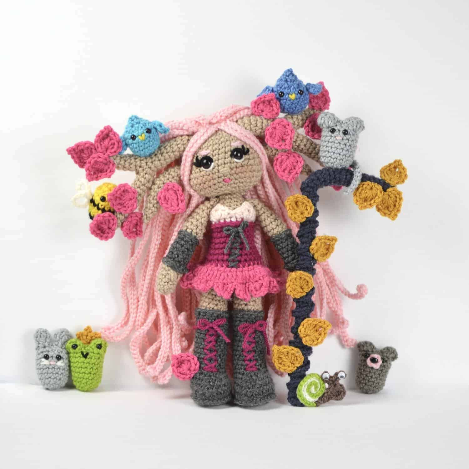 Matilda Migurumi, the Tree Elf *amigurumi crochet* – Clover Needlecraft