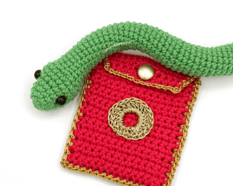 Lunar New Year Snake and Red Envelope *crochet pattern* – Clover ...