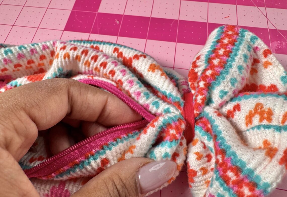 DIY Valentine’s Day Candy Pouch – Clover Needlecraft