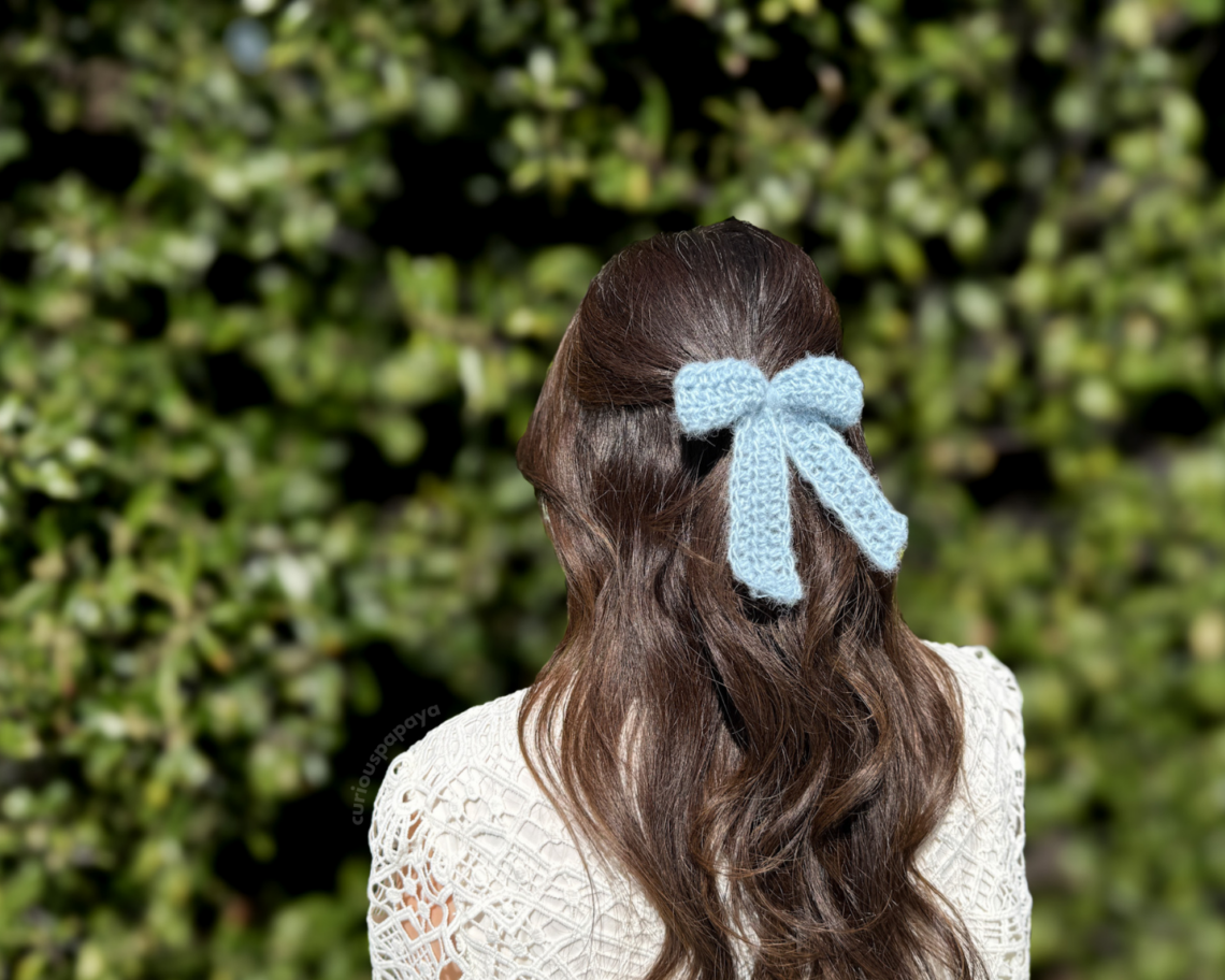 Simple Bow *crochet pattern* – Clover Needlecraft