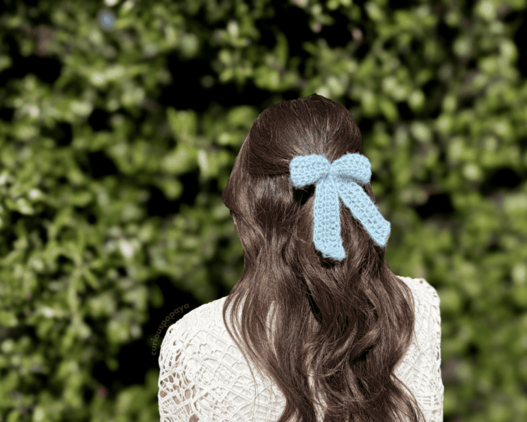 Simple Bow *crochet pattern* – Clover Needlecraft